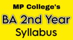 BA 2nd Year Syllabus - ᴄᴏʟʟᴇɢᴇ ᴀᴅʜʏᴀʏᴀɴ